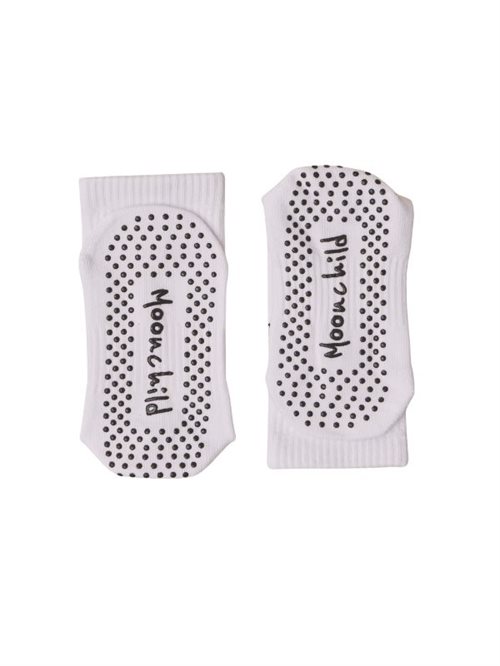 Moonchild hvide reformer strømper med grib